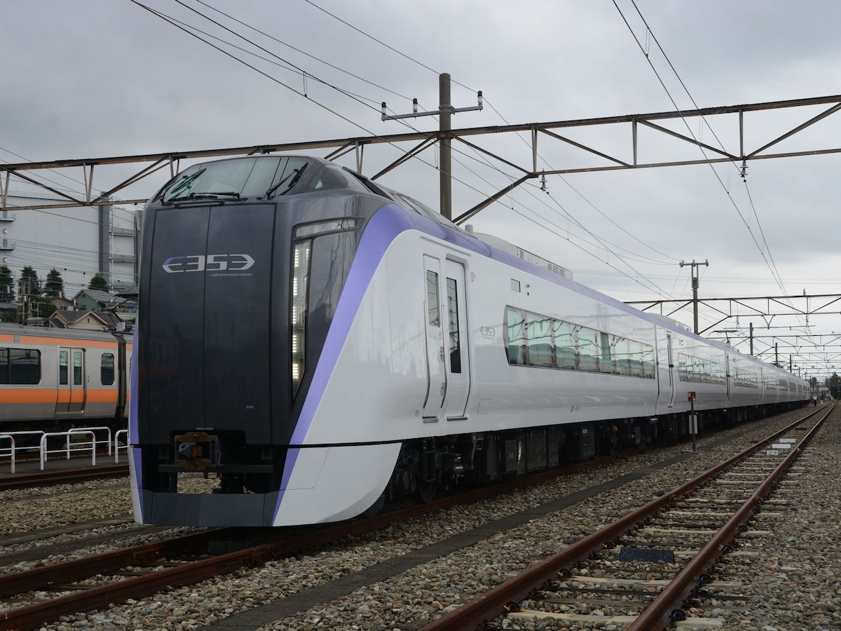 中央線特急あずさの新型車両「E353系」公開 [鉄道] All About