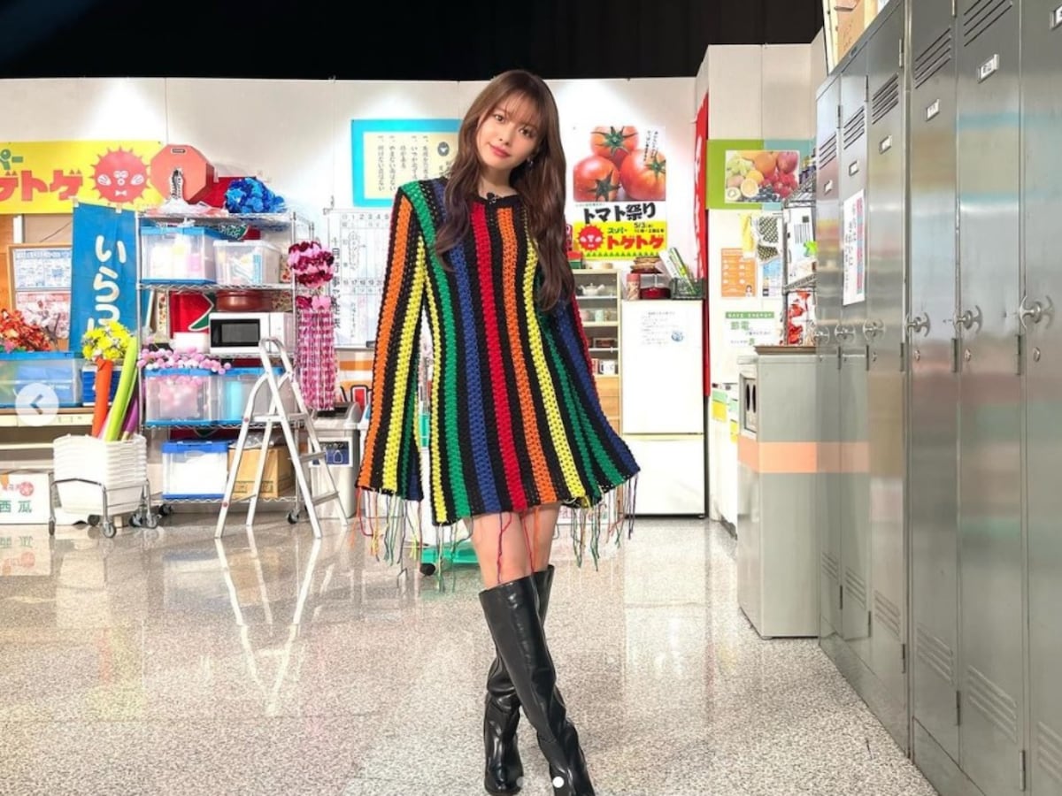 山本舞香、絶対領域あらわなミニスカワンピ姿に称賛の声! 「ビジュ良すぎかわいい」「舞香ちゃん激かわ」 All About ニュース