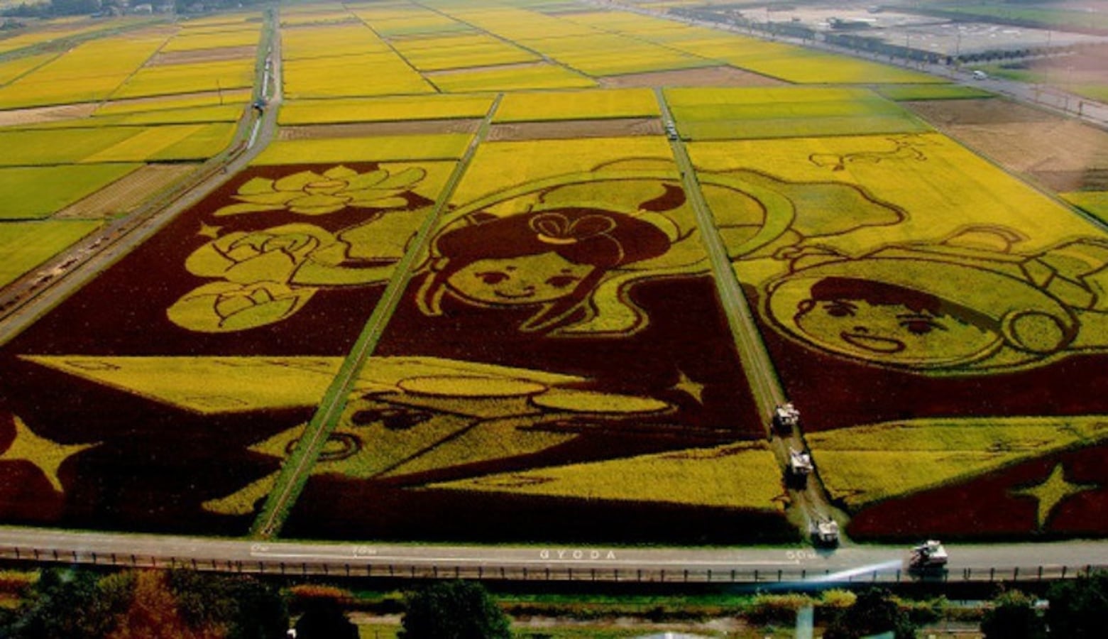 Rice Field Art—Not a Form of Crop Circle | All About Japan