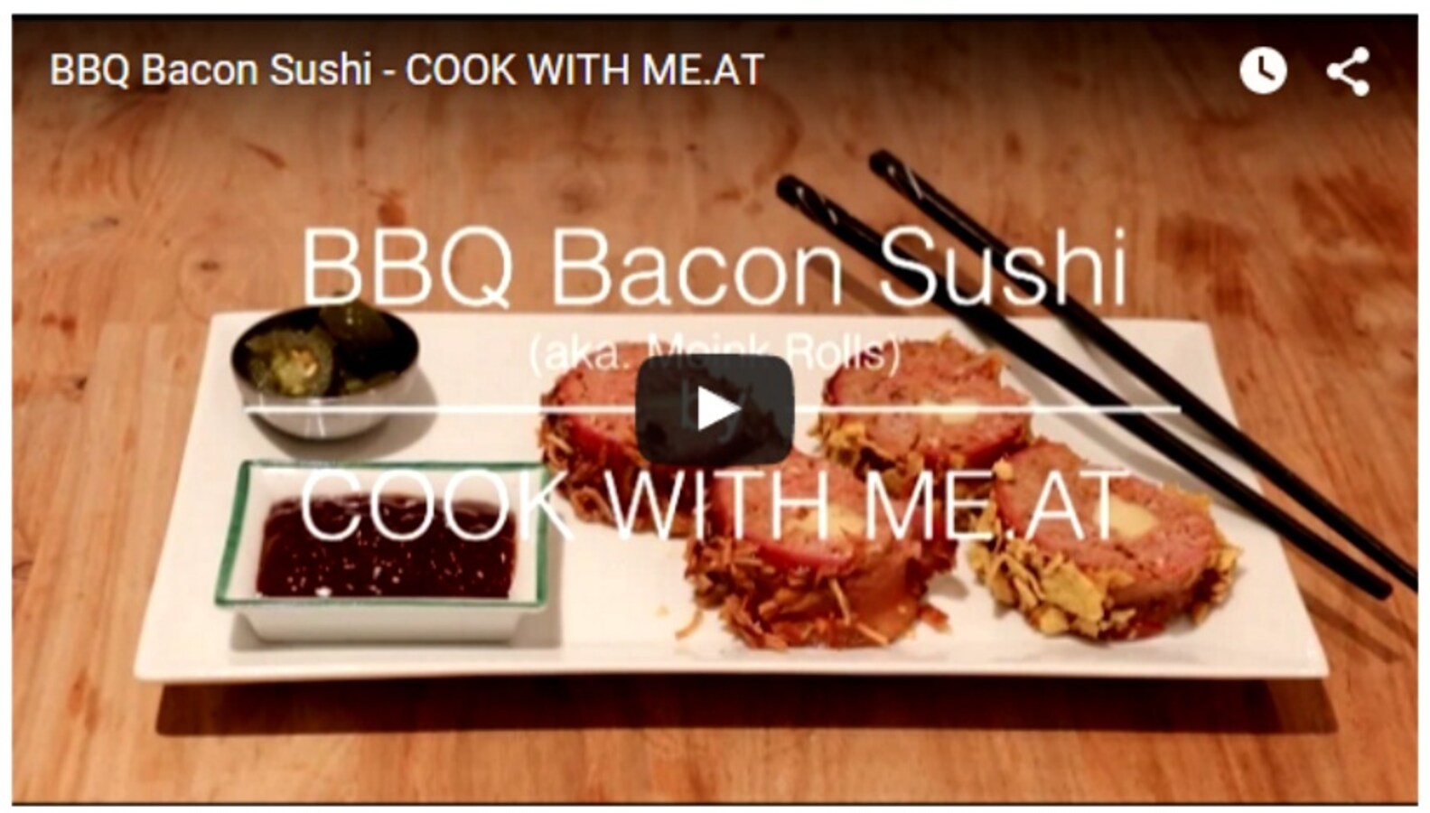 BBQ Bacon Sushi!? | All About Japan