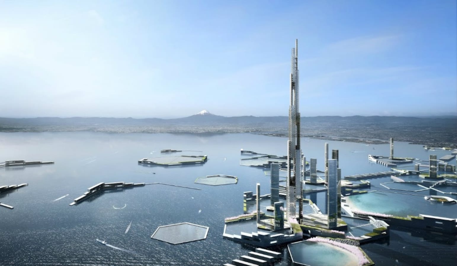Mile-High Tower Proposed for Tokyo Bay in 2045 | All About Japan