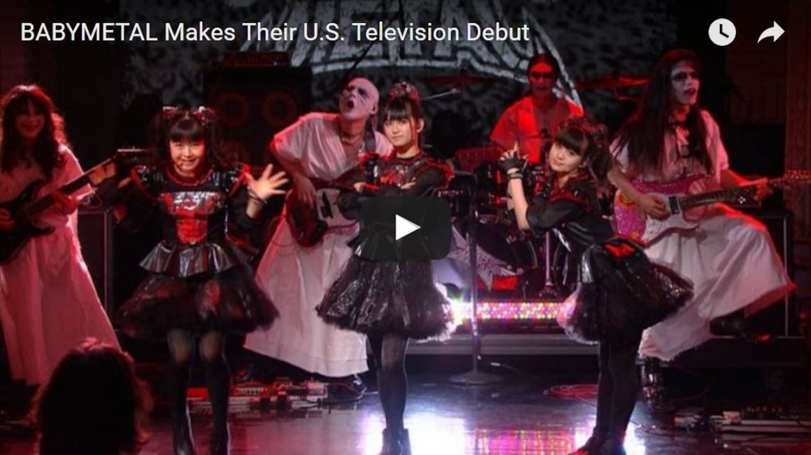Babymetal Nails US Television Debut | All About Japan