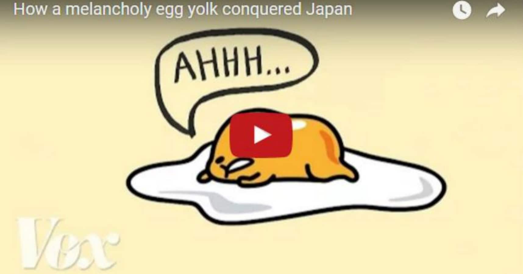 Japanese Egg Yolk Cartoon