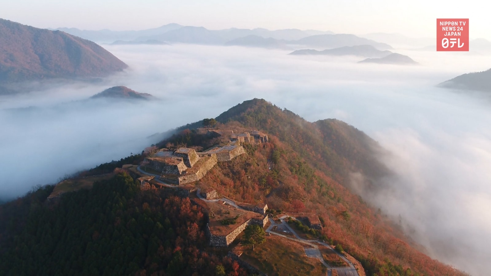 Takeda Castle Floating in the Sky | All About Japan