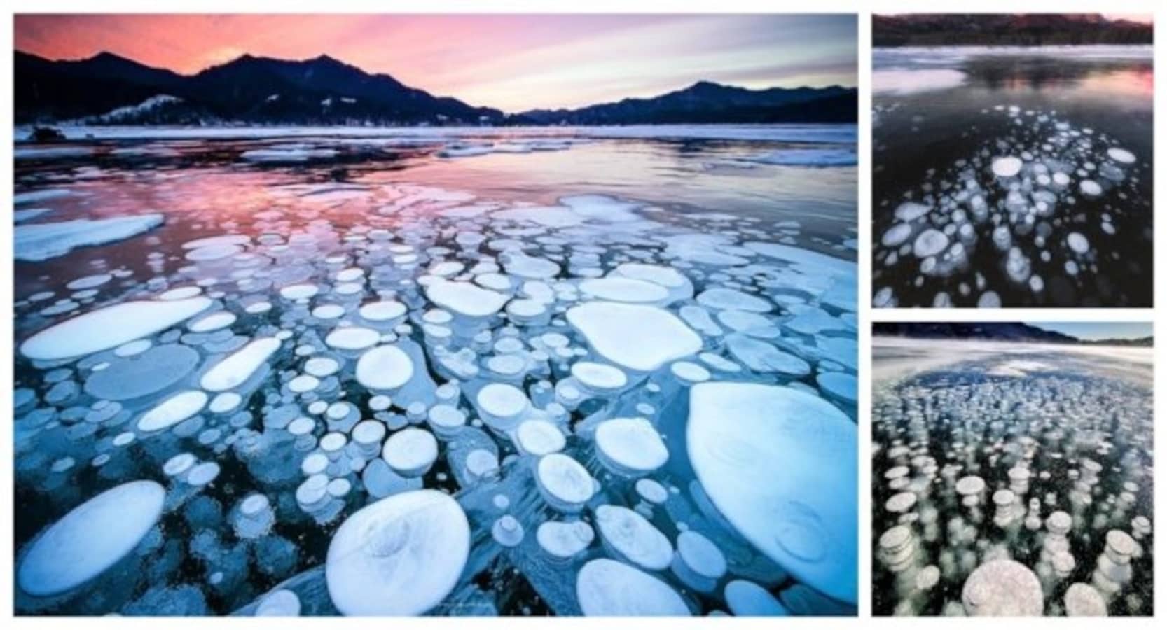 Ice Bubble Phenomenon Photographed in Hokkaido | All About Japan